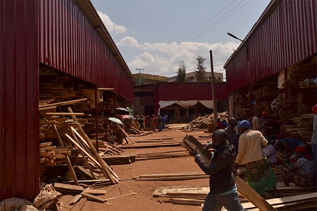 ADARWA keeps Gisozi market alive with excellent woodwork - Rwanda ...